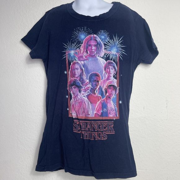 Netflix | Tops | Womens Small Stranger Things Fourth Of July Fireworks ...